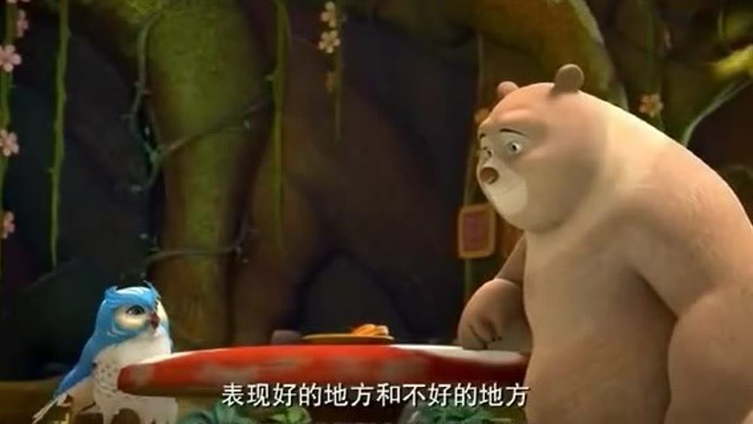 《熊熊乐园》小时候的熊大熊二和光头强发生了什么有趣的故事呢?