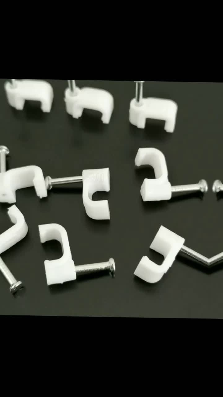 线卡 钢钉线卡 圆型线卡 固定管卡