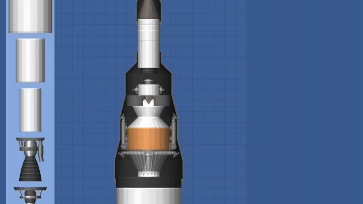 航天模拟器:模拟土星五号登月(不对劲)忘记装登月返回舱