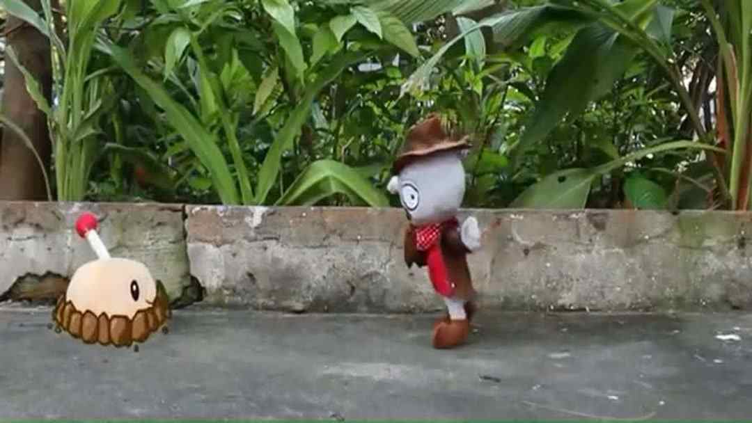 搞笑动画:这样的现实版植物