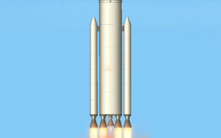 [航天模拟器]模拟中国新一代运载火箭 长征九号