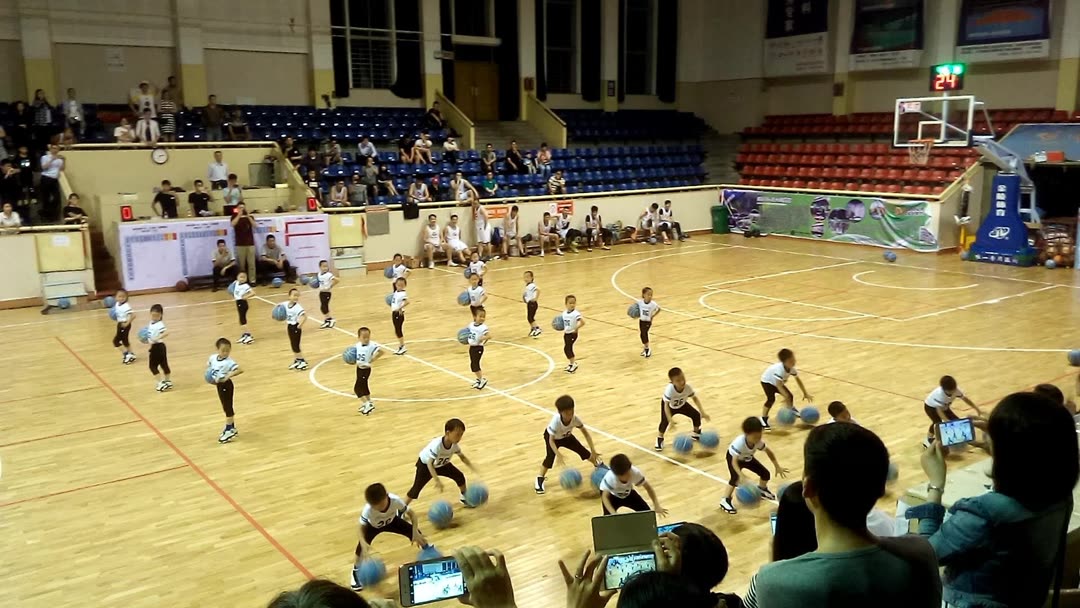 幼儿园小朋友逆天的篮球操表演