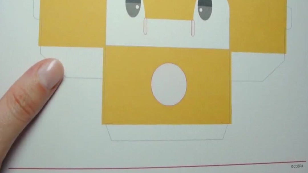 纸模教程-小姐姐教你DIY立体纸模柴犬,特别可爱!