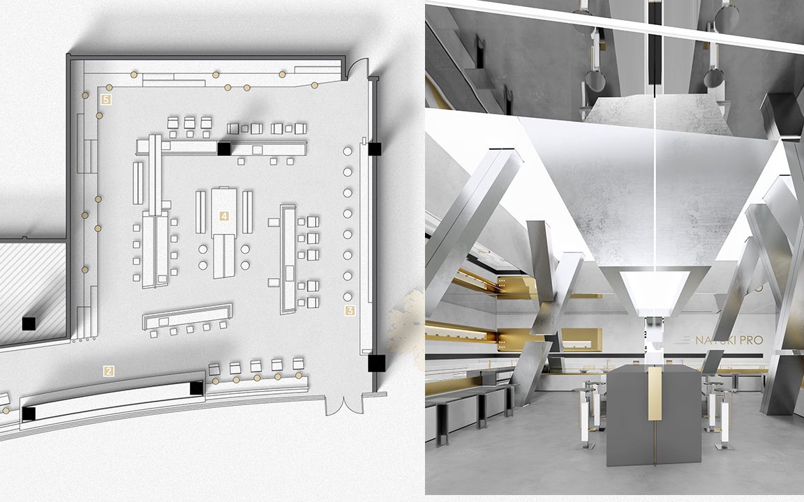 354平方奶茶店如何设计?几何梦境 •茶饮店方案设计 •袁添浩学员...