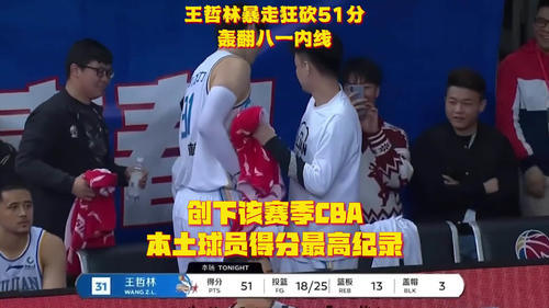 #王哲林CBA最强一战#【经典回顾】19-20赛季@王哲林Change 面对...