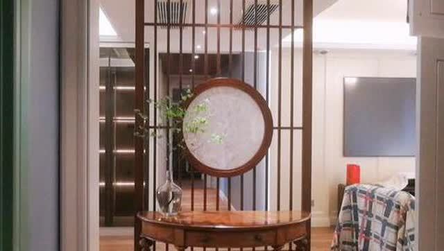 装修实景视频请你欣赏!180平米装修住宅设计!中式美式的混搭!