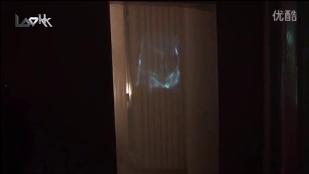 LOOKK裸眼3D的幻影成像效果展示(裸眼3D表现的酷炫特效效果)