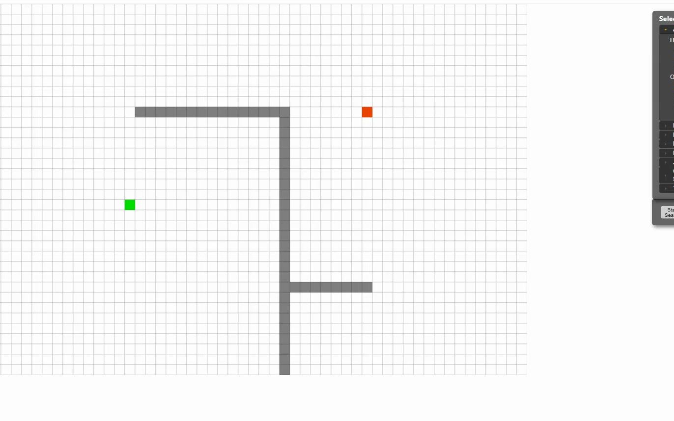 A星算法演示视频