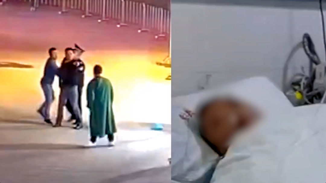 无理取闹!两男子拒戴口罩殴打阻拦医生,现场视频曝光令人愤怒!