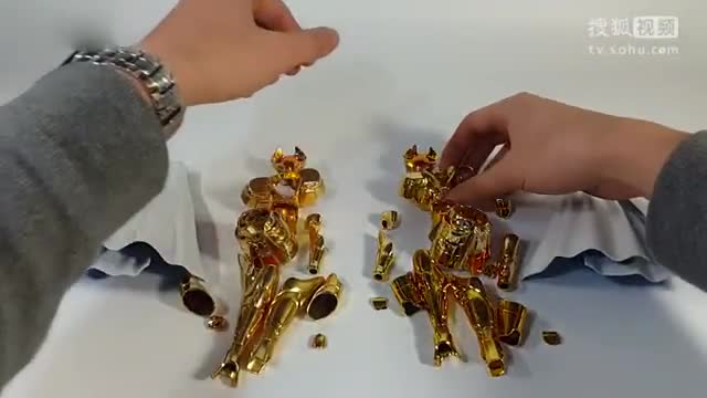 圣斗士星矢乐创圣衣神话EX黄金再版双子座加隆视频评测