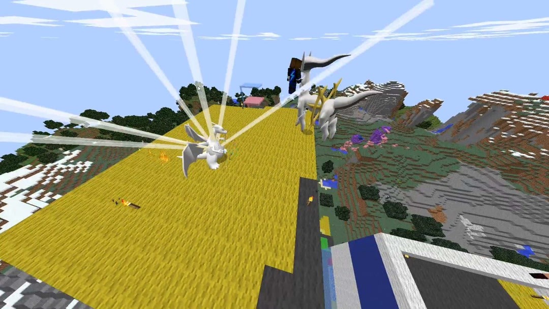 【我的世界 当个创世神】神奇宝贝模组 閃光暴飛龍