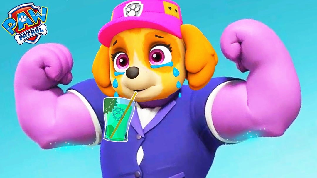 汪汪队:糟啦 威力天天喝了神奇果汁闯祸了