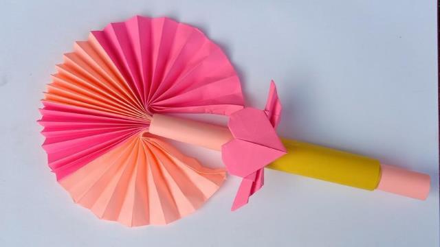 「手工激励月」漂亮的魔法棒折纸,快艾特你的闺蜜...