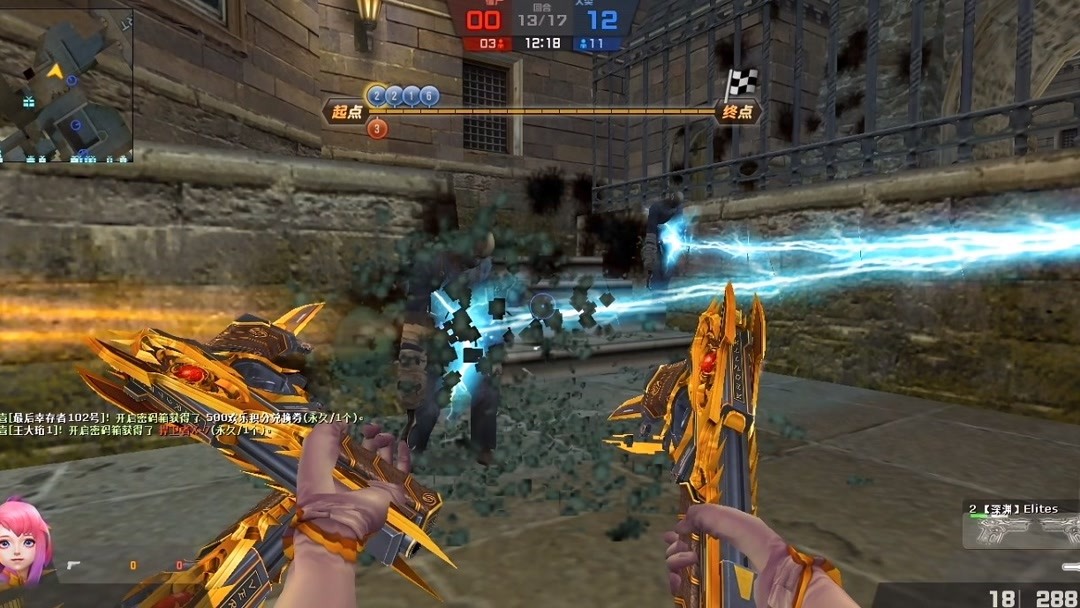 CSOL生化大逃杀:魔法少女奈奈拿着深渊配合队友的猪神打僵尸!