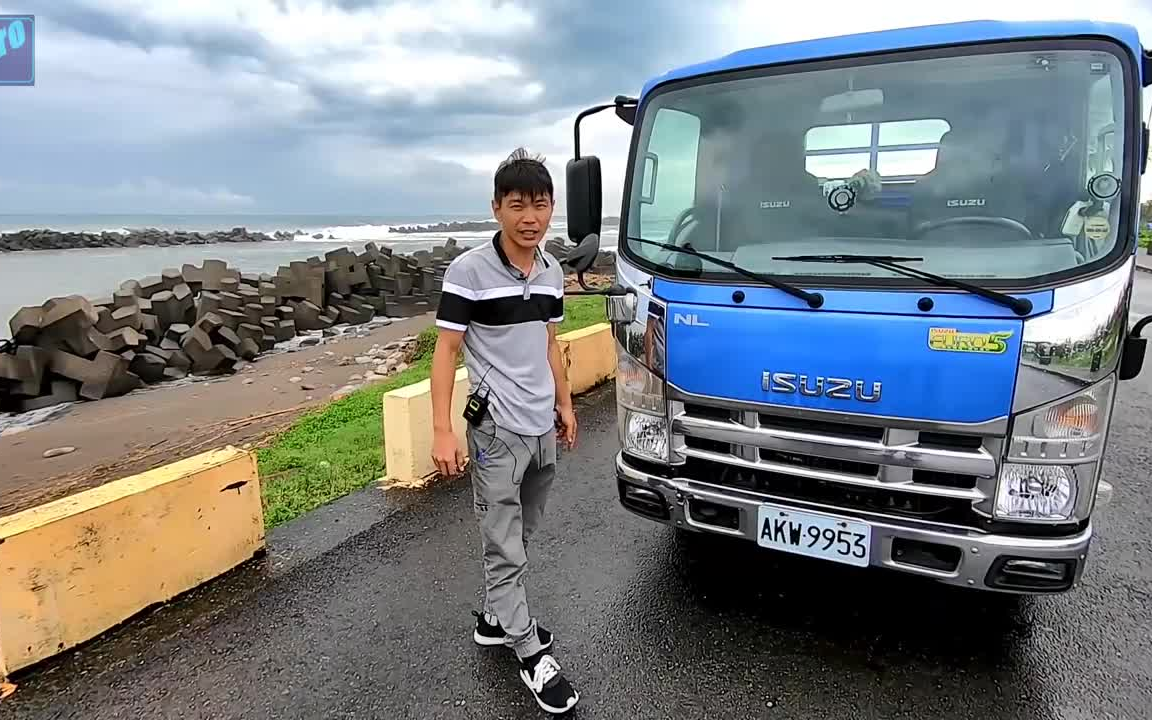 轻卡都是自动挡? 蒟蒻 试驾 五十铃 ISUZU NL 3.5T