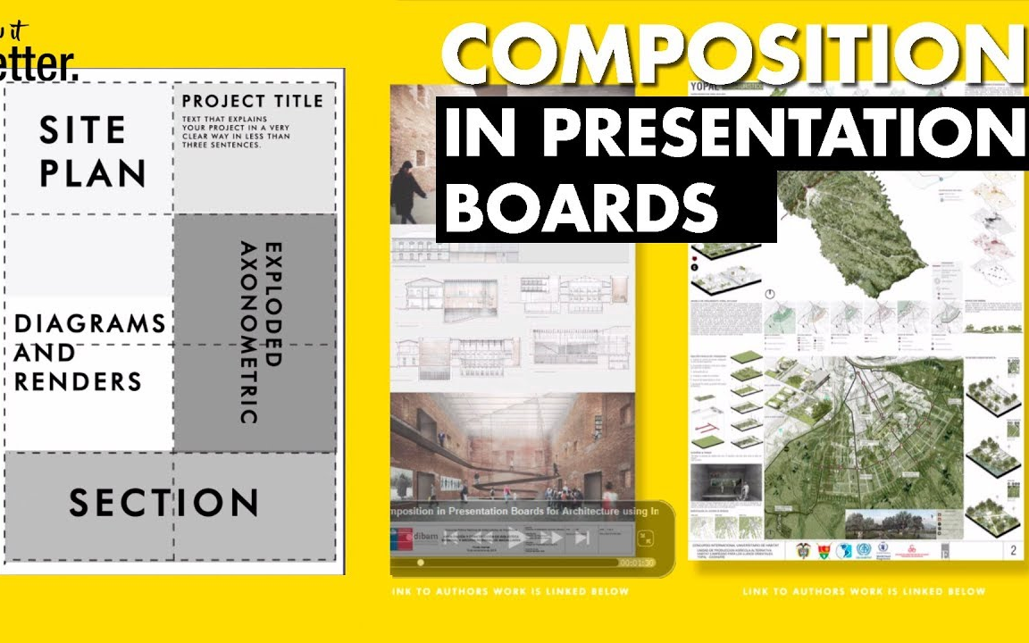 【竞赛级排版图教程】大神带你用InDesign制作竞赛级景观建筑规划...