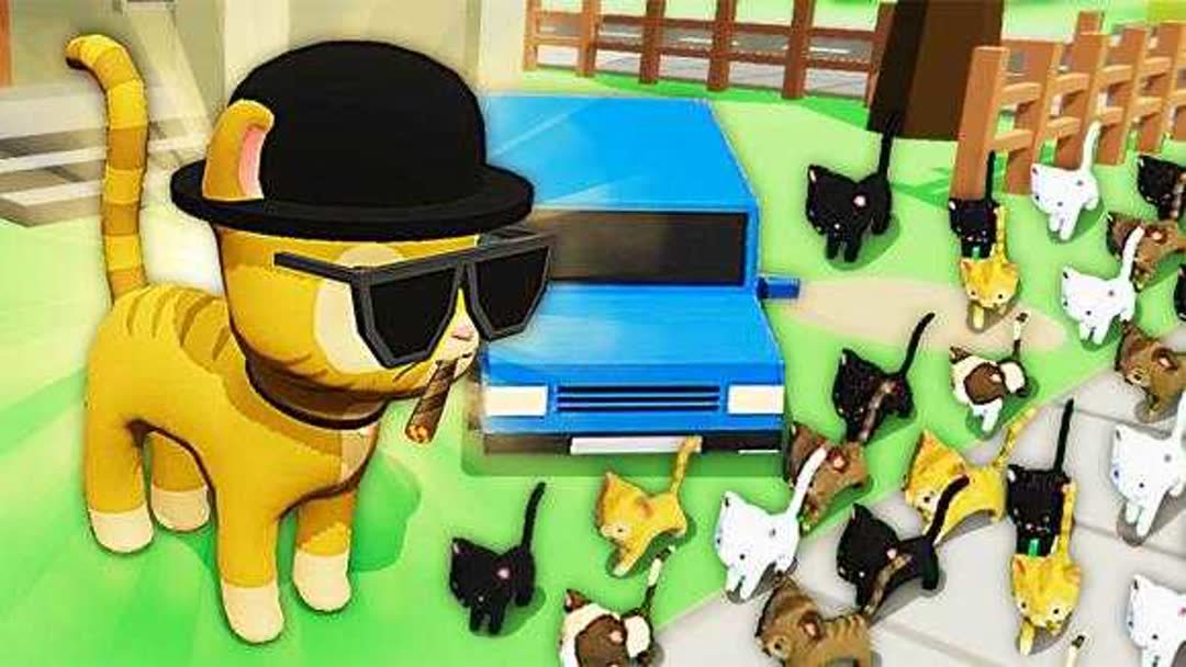 模拟猫老大 我身体里被植入猫猫磁铁,变成吸猫机器 成哔哔解说