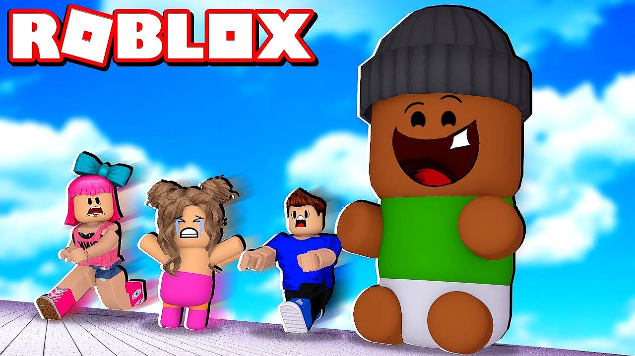 小格解说 Roblox宝宝模拟器:巨无霸宝宝大乱斗!我成了无敌破坏王?