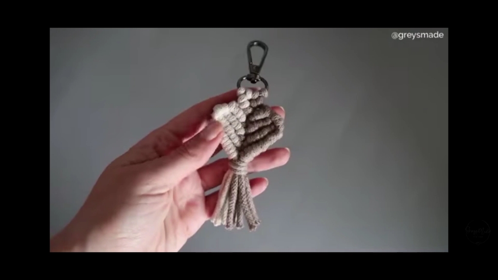 心形挂件编织教程