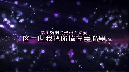 ae片头 pr模板 447唯美浪漫光效粒子字幕婚礼婚庆开场视频片头ae...