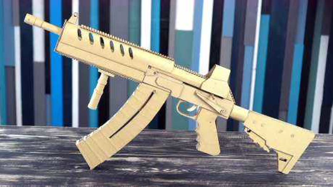 如何使用纸板制作出好玩的玩具枪