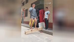 危险动作,切勿模仿,太牛了