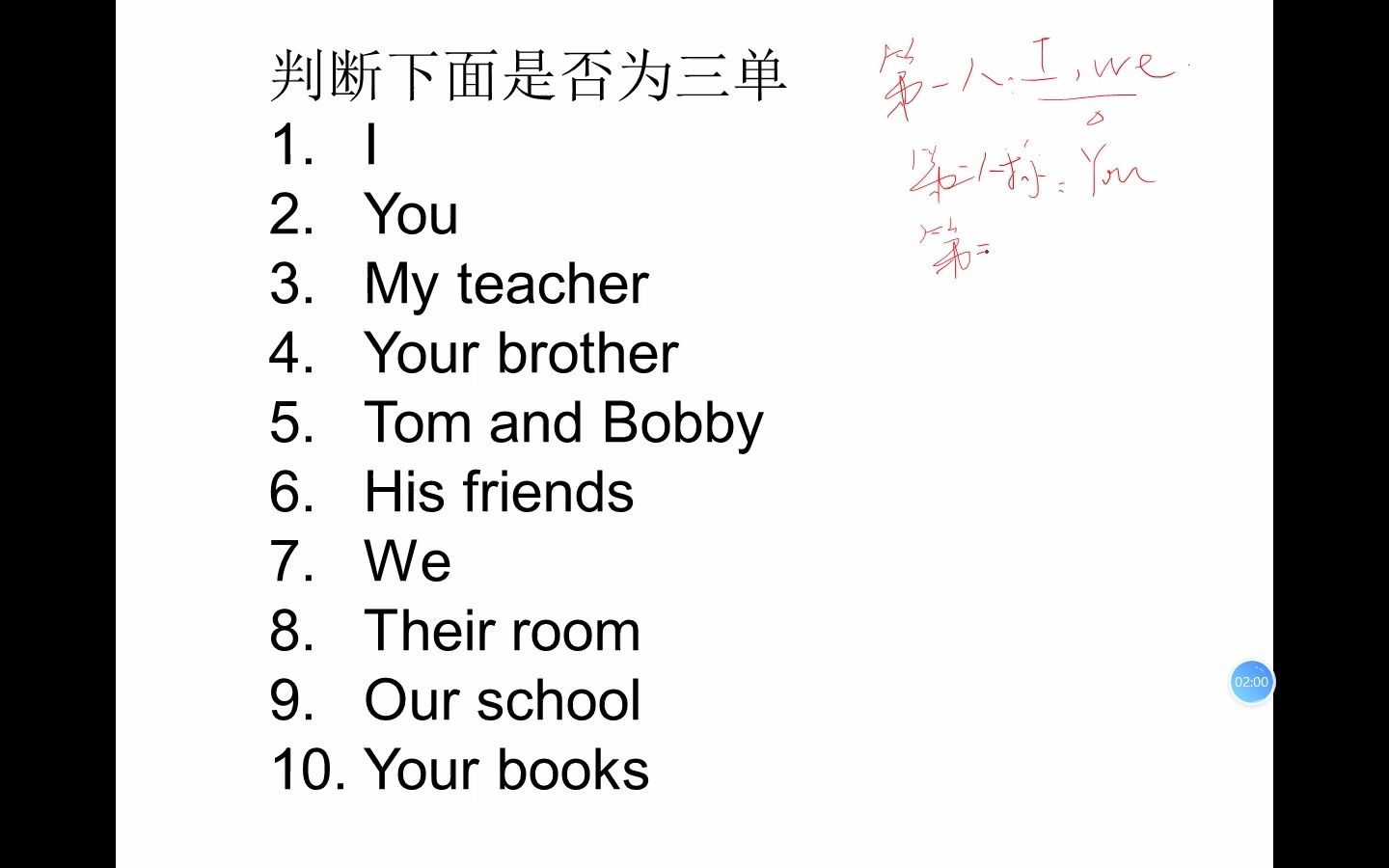 弗洛拉语法讲解have, has用法一