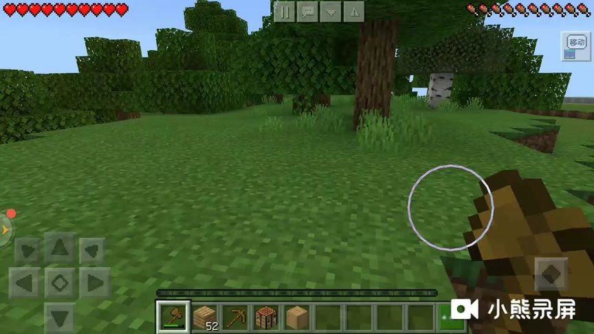 我的世界找到矿洞了!