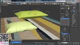 室内设计3dmax视频教程70-动力学制作抱枕