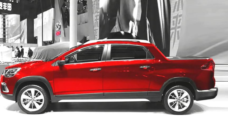 国外网友设计的奇瑞瑞虎3X美式皮卡!