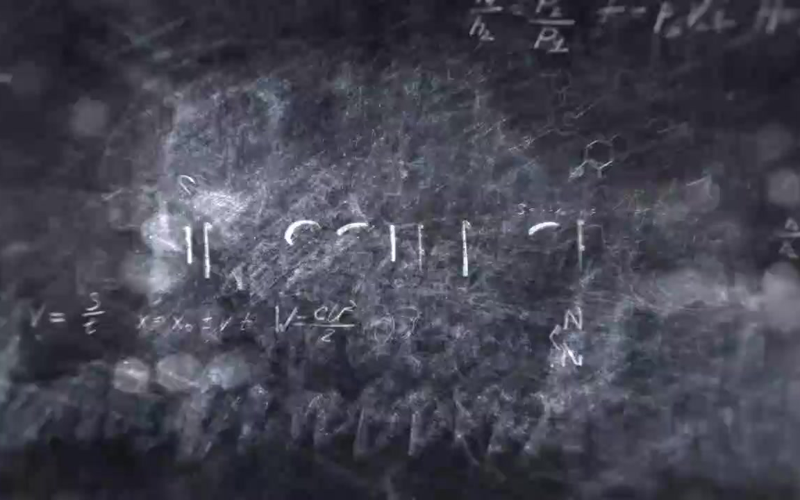 AE模板-自然科学粉笔字文字标题片头 Science Title 15793889