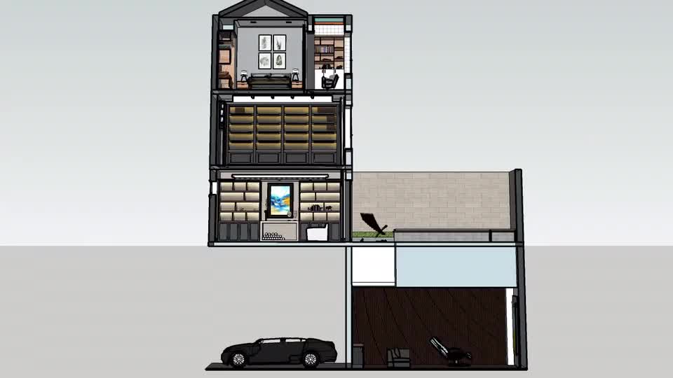 别墅Sketchup漫游动画,我会多多更新原创设计视频,喜欢的朋友多多...