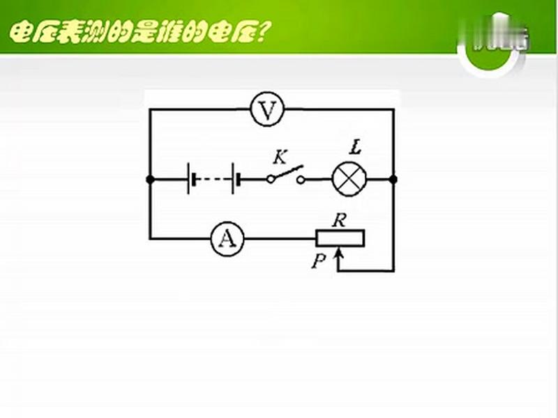 判断电压表测谁的电压