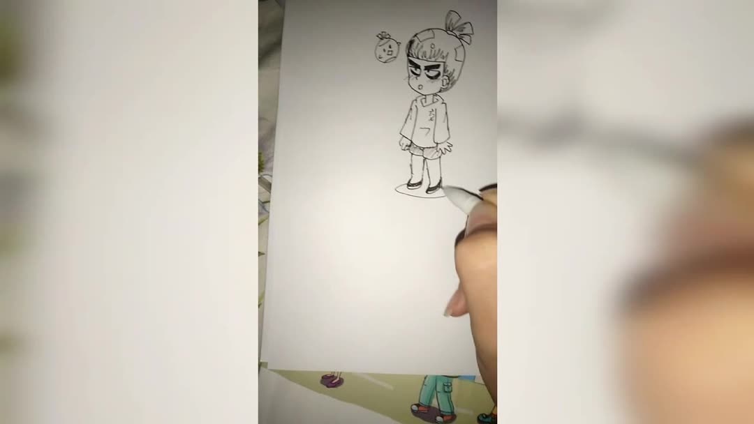 一个超简画刺客伍六七教程