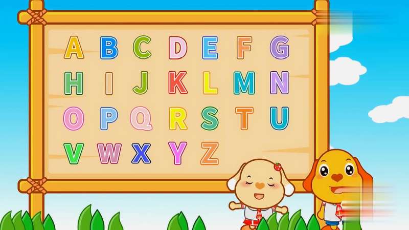 教你abcdefg歌曲,英文字母儿歌,幼儿教育视频