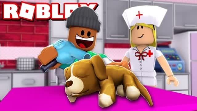 【Roblox兽医模拟器】动物总动员 拯救可爱小狗狗