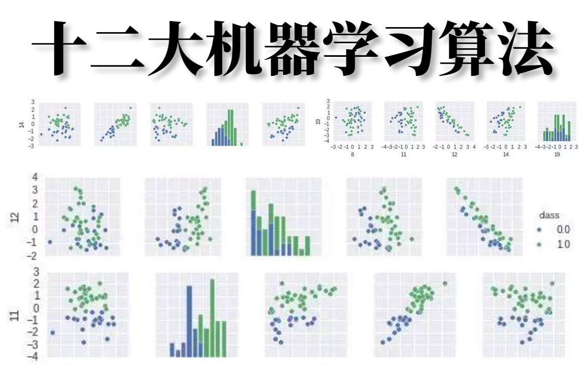 花了2万多买的【十二大机器学习经典算法】教程全套,现在分享给大家,...