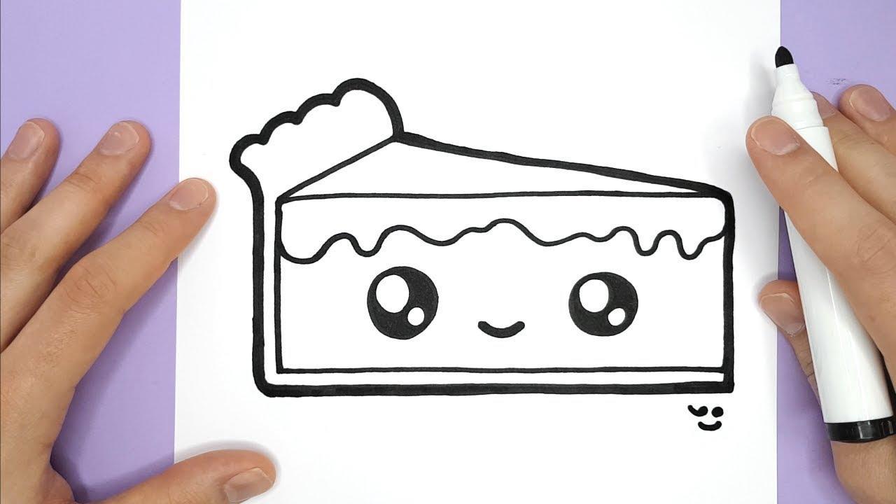 .如何画一块漂亮的蛋糕