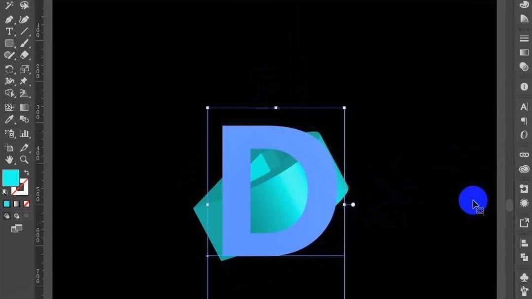 AI教程AI软件制作3D字体详细步骤【20秒短视频教学】