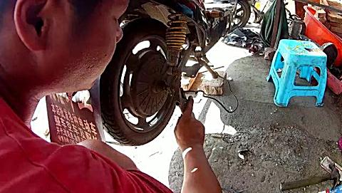 电动车维修电机刹车合集