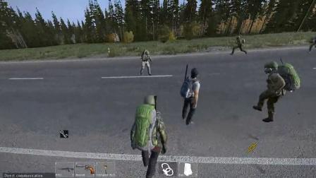 在DayZ里遇见各种玩家 外国人说中文 与外国玩家组队旅行-DayZ独立版