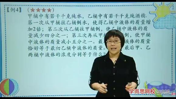 (4)小升初热点应用题盘点经济问题、浓度问题例4