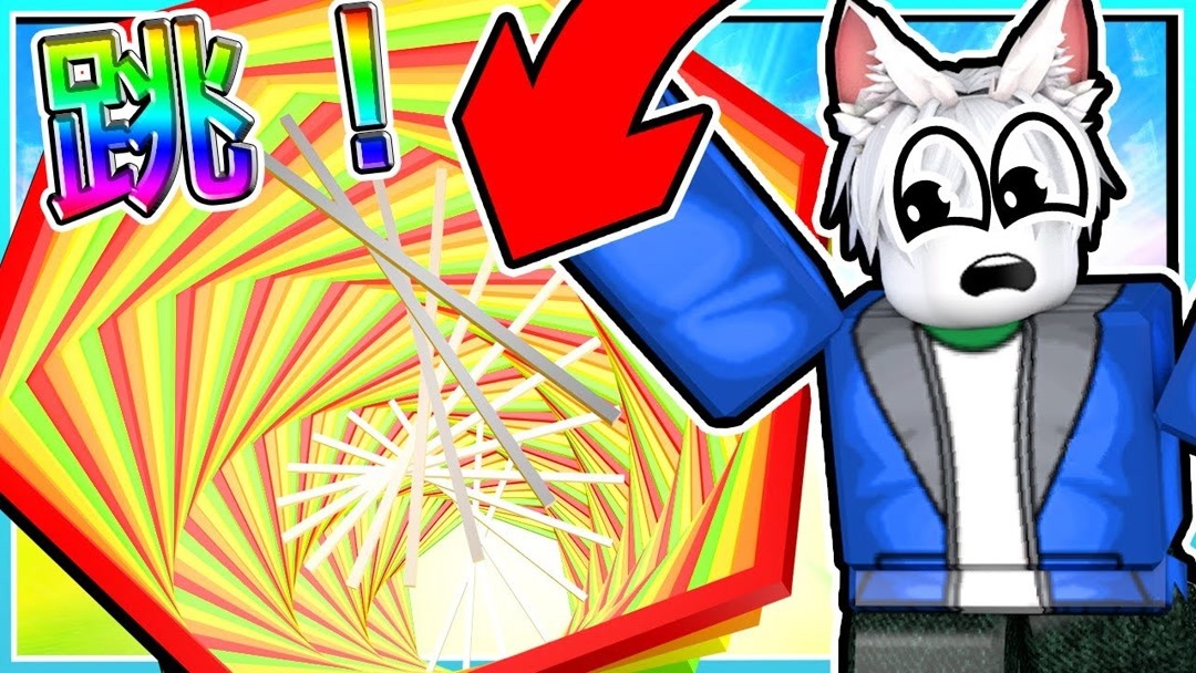 我的世界小白解说Roblox 坠落水立方超级障碍赛 选错就疯狂坠落