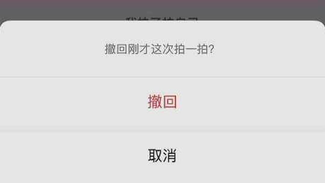 微信更新,朋友圈加入新功能,“拍一拍”还能撤回!