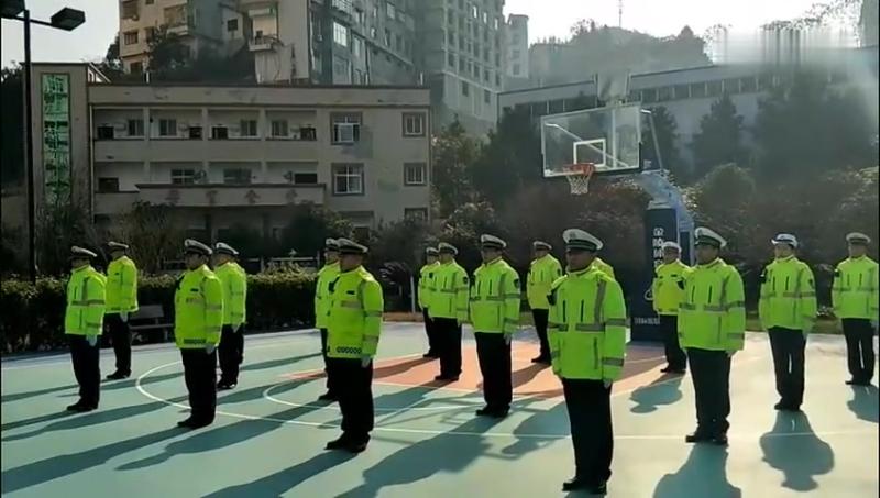 交警指挥手势大全