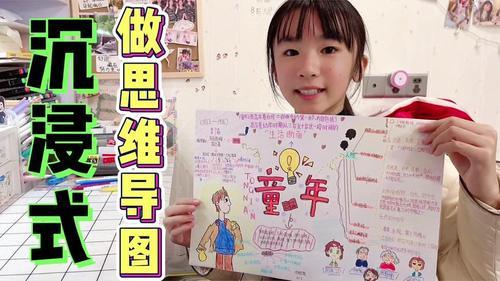 漩漩沉浸式画思维导图,大家觉得画得好看吗
