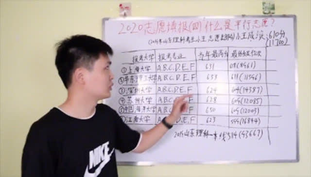 平行志愿的具体