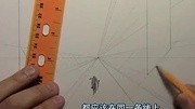 手绘铅笔漫画教程-场景-单点透视