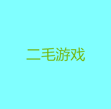 二毛游戏 