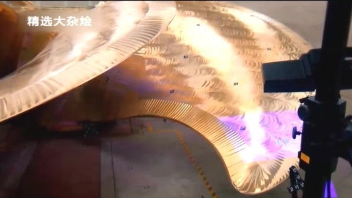 超大型船舶的螺旋桨制作